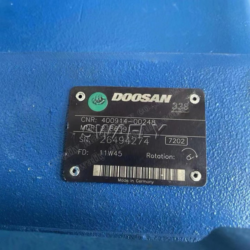 Rexroth A8VO200 Hydraulic Main Pump For Doosan Excavator DH420 DH500 ...